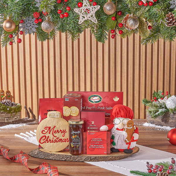 Christmas Gourmet Salmon Gift – Christmas gift baskets – Montreal ...