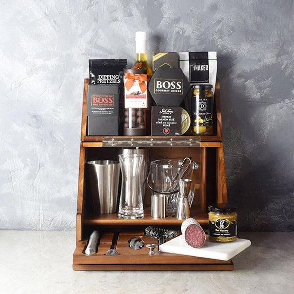 Tabletop Bar Gift Set- Montreal Baskets - Montreal Delivery